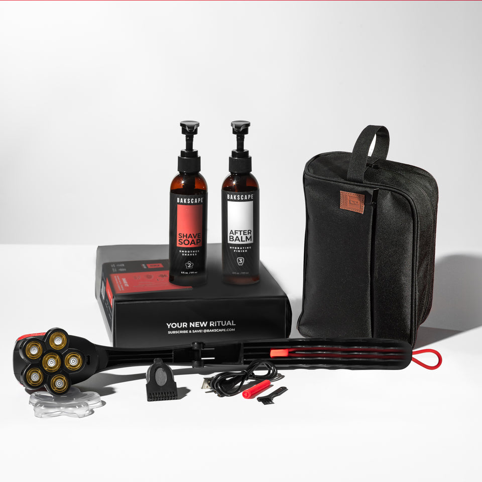 Bakscape Advanced Kit: Ultimate Grooming for Back, Body & Beyond ...
