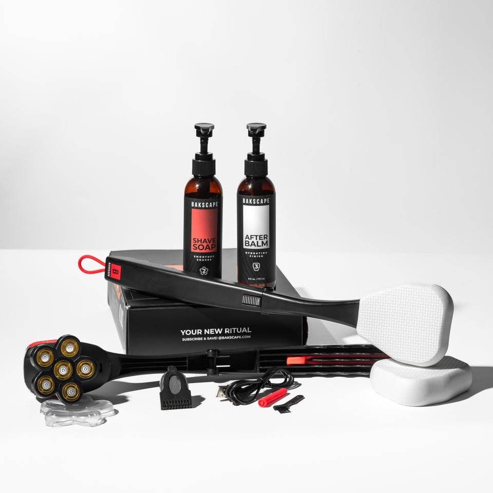 Bakscape Advanced Kit: Ultimate Grooming for Back, Body & Beyond ...