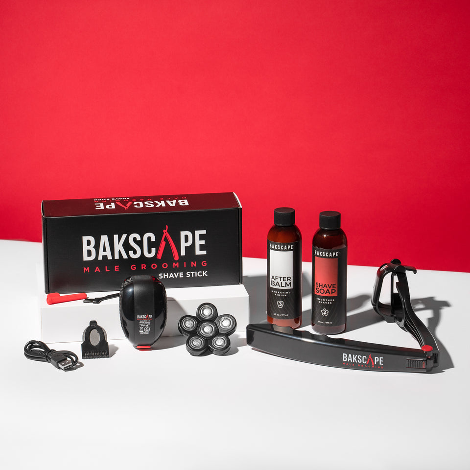 Take the Hassle out of Back Grooming | Stay Smooth, Gentlemen.™ – bakscape.com
